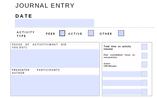 CPD Log Book 1 - PsychSAT
